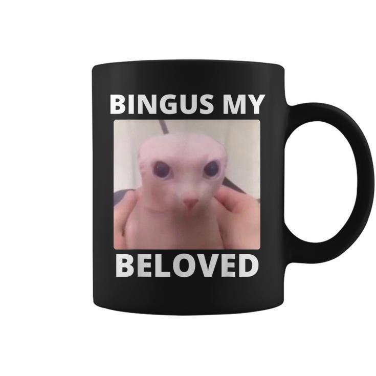 Bald Bingus My Beloved Hairless Sphinx Cat Coffee Mug | Mazezy