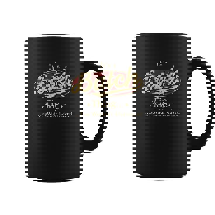 Batch Name Batch Family Name Crest Coffee Mug | Seseable