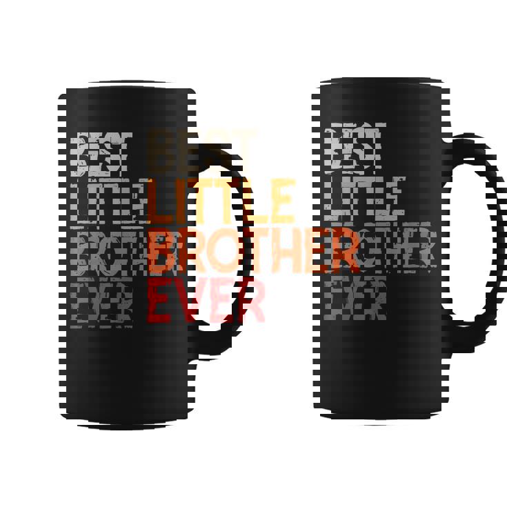Best Little Brother Ever Sibling Vintage Little Brother Coffee Mug ...