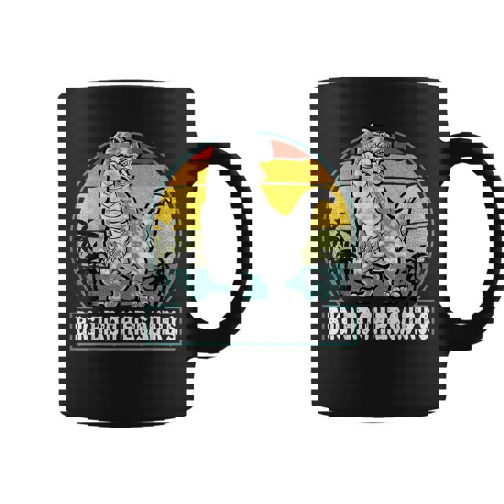 Big Brothersaurus Vintage T Rex Dinosaur Big Brother Saurus Coffee Mug ...