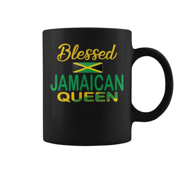Blessed Jamaican Queen Jamaican Women Jamaican Women Outfits Coffee Mug ...