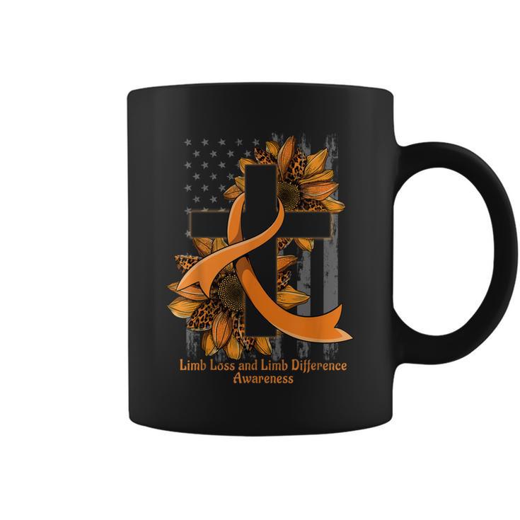 Christian Cross Limb Loss And Limb Difference Awareness Coffee Mug | Mazezy