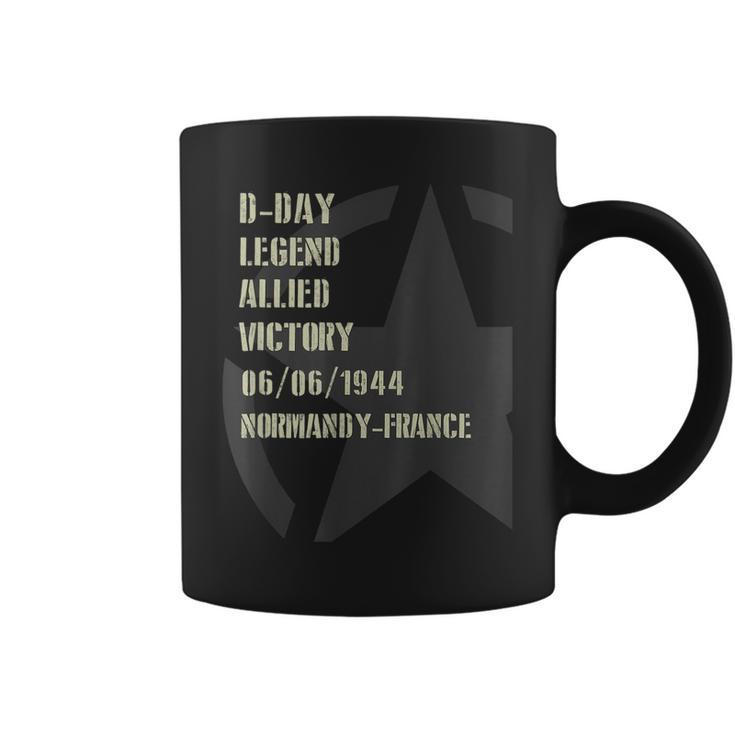 Dday Legend 1944 Invasion Normandy Military Ww2 Coffee Mug | Mazezy