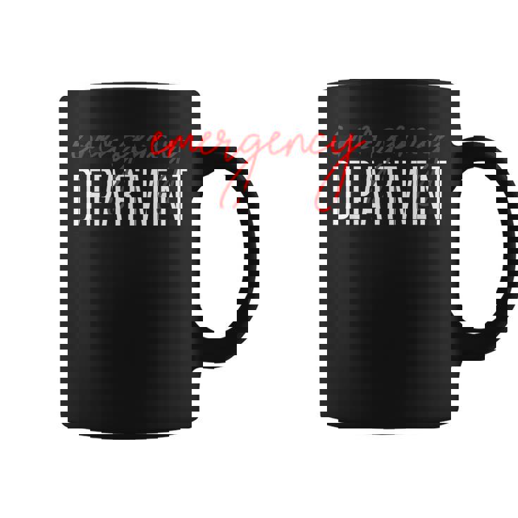 Emergency Department Emergency Room Healthcare Nursing Coffee Mug | Mazezy