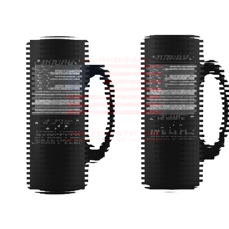Guardians Of Space Defense Department Usa Military Force Coffee Mug ...