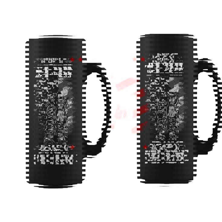 Honor The Fallen Veteran Themed Military Support Memorial Coffee Mug ...