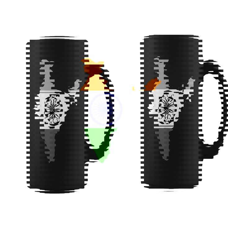 India India Flag Indian Flag Indian Maps Coffee Mug | Mazezy