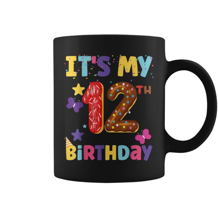 Its My 12Th Birthday Sweet Dunat Girls Funny 12 Year Old Coffee Mug ...