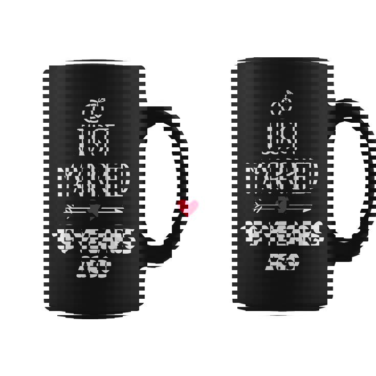 Just Married 19 Years Ago For 19Th Wedding Anniversary Coffee Mug | Mazezy