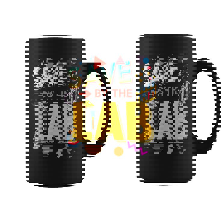 Lab Week 2023 Saved By The Lab Retro Medical Laboratory Tech Men's Back ...