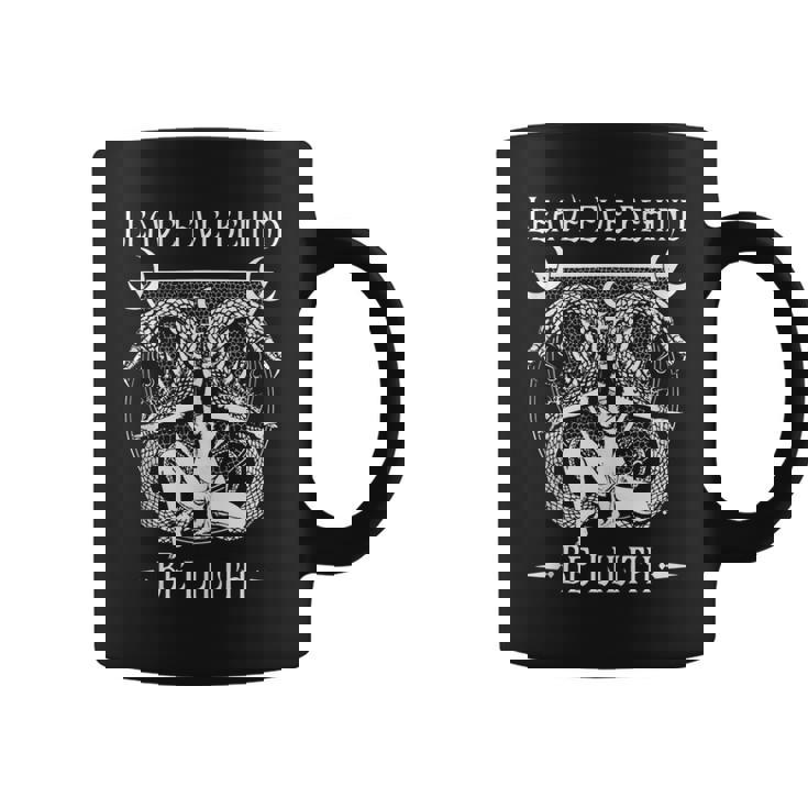 Leave Eve Behind Be Lilith Occult Witchy Coffee Mug | Mazezy
