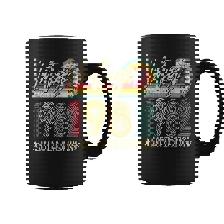 Limited Edition 1982 40Th Birthday 40 Years Old Gag Gift Coffee Mug ...