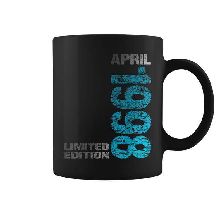 Limited Edition April 1998 25Th Birthday Born 1998 Coffee Mug | Mazezy