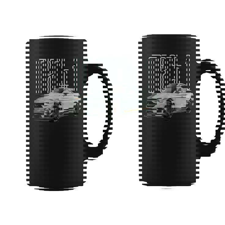 Mach 1 Performance Car 50-Liter V8 Muscle Men's Back Print T-shirt | Mazezy