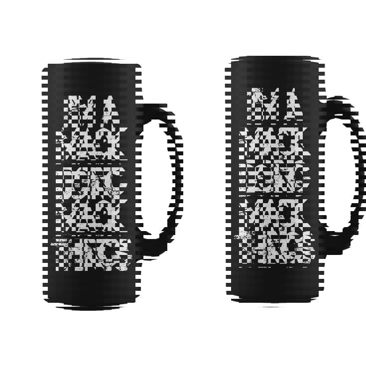 Mack Funny Surname Family Tree Birthday Reunion Gift Idea Coffee Mug ...