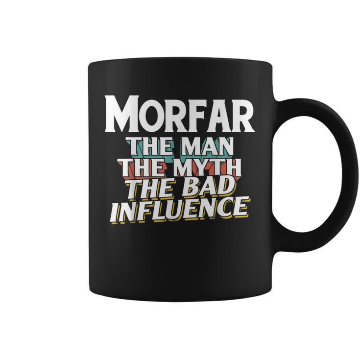 Morfar Gift For The Man Myth Bad Influence Grandpa Gift For Mens Coffee ...