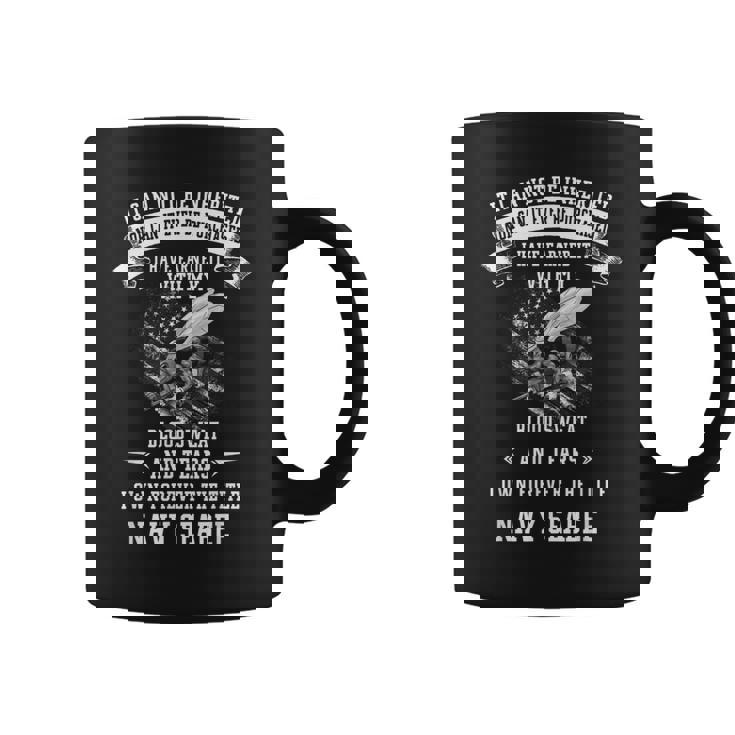 Navy Seabee It Can Not Be Inherited Or Purchased Gift For Mens Coffee ...
