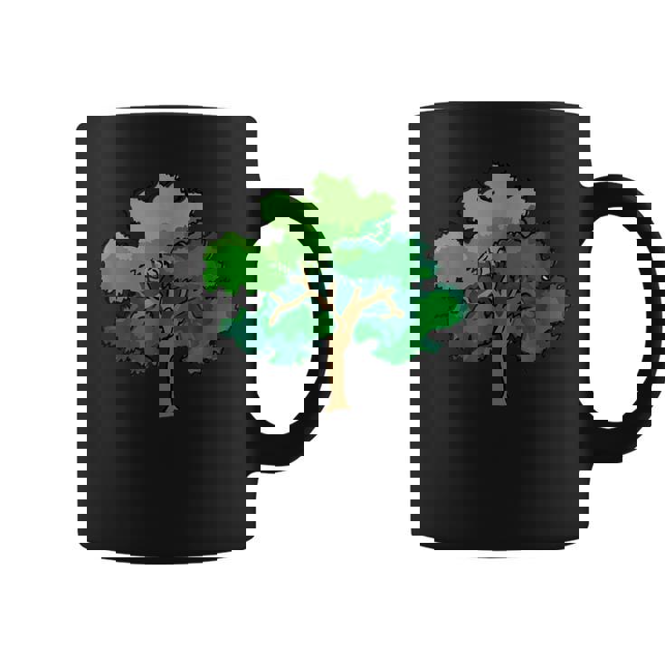 Oak Tree Matching Pair With Acorn Nut Coffee Mug | Mazezy