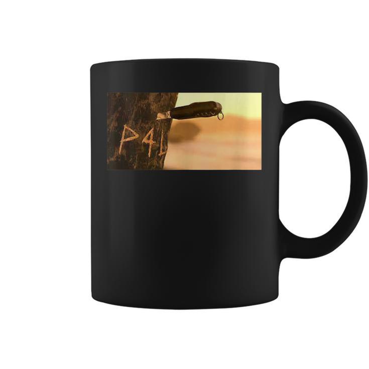 P4l Pogues For Life Knife Letters Etched In Tree Novelty Coffee Mug ...