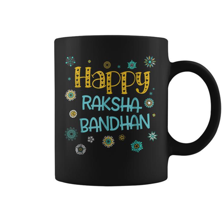 Rakhi Happy Raksha Bandhan For Brother And Sister Coffee Mug | Mazezy