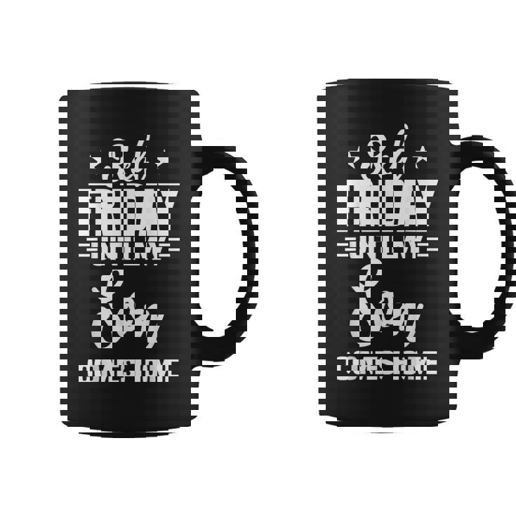 Red Friday Until My Son Comes Home Military Deployed Gift Coffee Mug ...