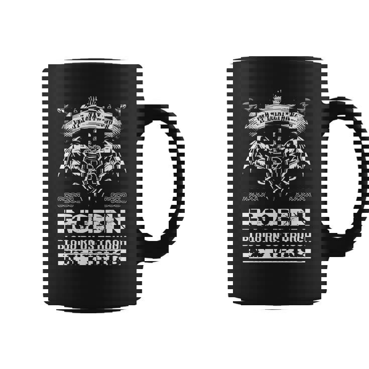 Robin Blood Runs Through My Veins Coffee Mug | Seseable