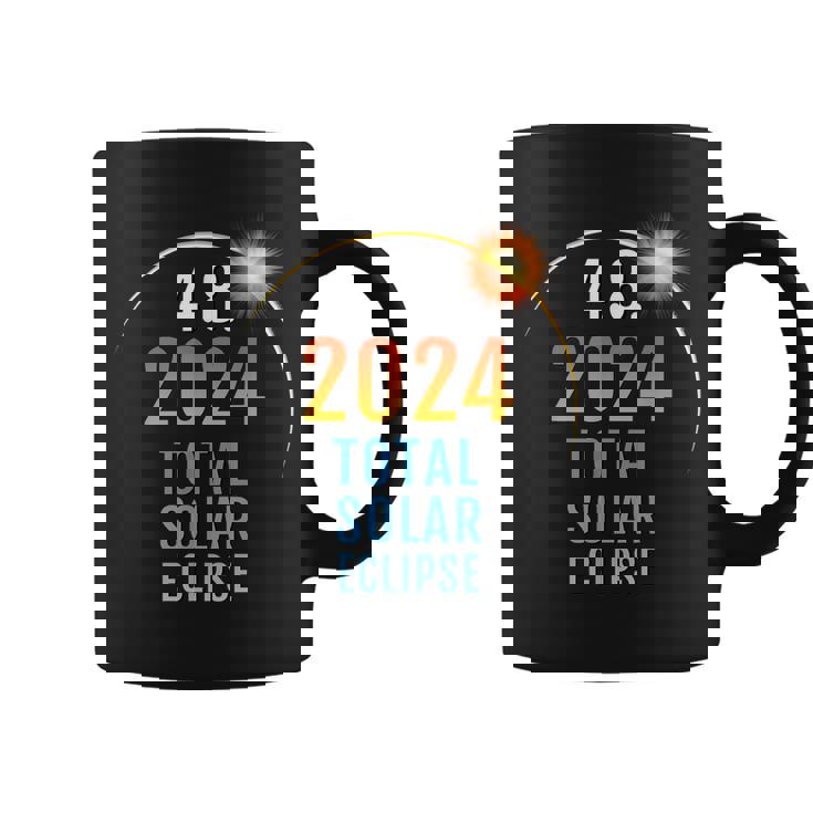 Total Solar Eclipse Totality April 8 2024 17 Coffee Mug | Mazezy