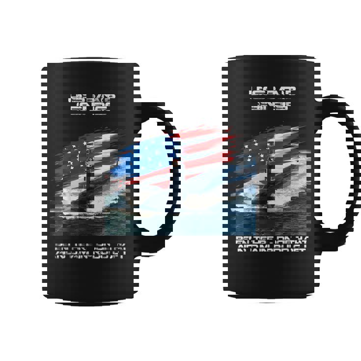 Uss Barb Ssn-596 American Flag Submarine Veteran Xmas Coffee Mug - Seseable