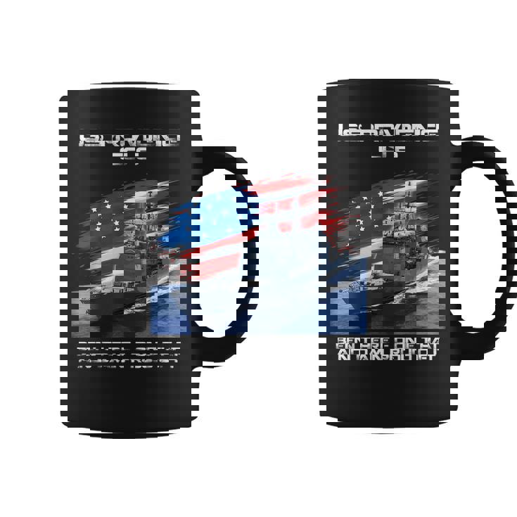 Uss Providence Cg-6 Class Cruiser American Flag Veteran Xmas Coffee Mug ...