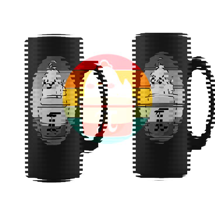 Vintage Chicken Pot Pie Funny Math Pun Chicken Pot Pi Coffee Mug | Mazezy