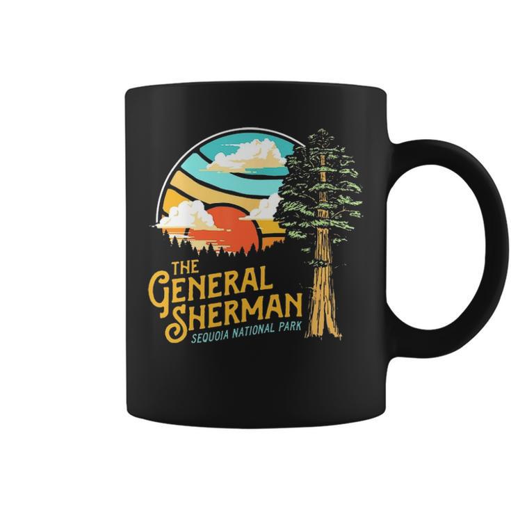 Vintage General Sherman Sequoia National Park Retro Graphic V2 Coffee ...