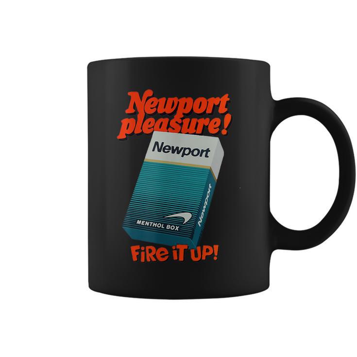 Vintage Newport Cigarette Ad Classic Coffee Mug | Mazezy