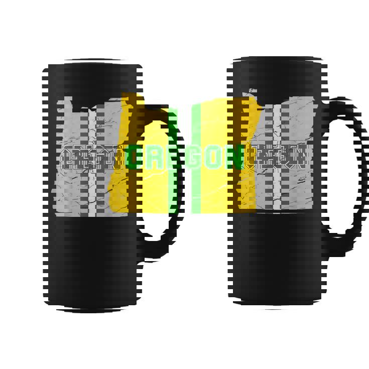 Vintage Oregon Oregon Map Women Men Girls Boys Coffee Mug - Seseable