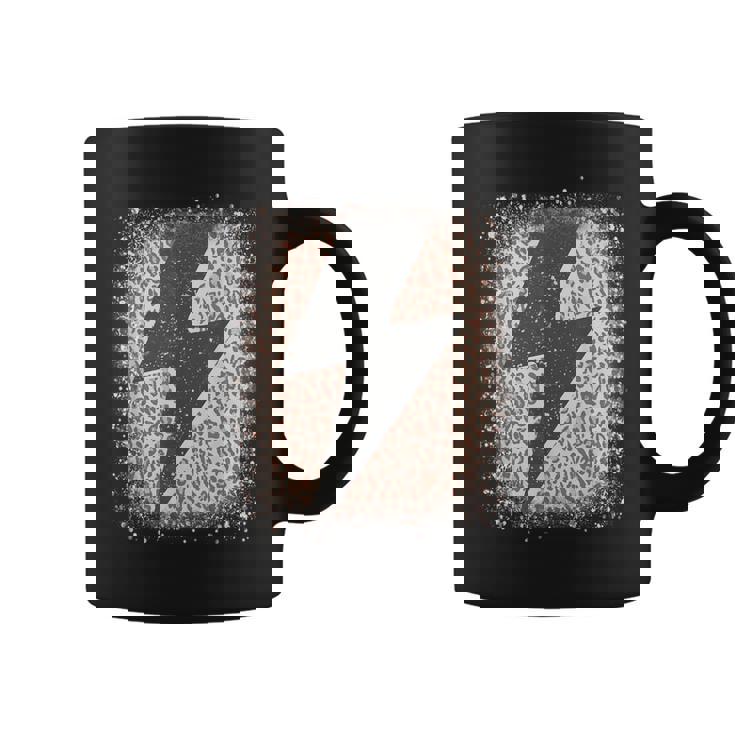 Womens Leopard Cheetah Thunder Print Cool Lightning Bolt Coffee Mug ...