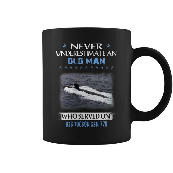 Womens Uss Tucson Ssn-770 Submarine Veterans Day Father Day Coffee Mug ...