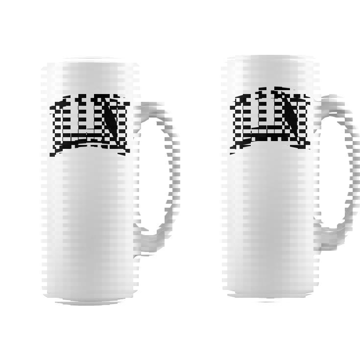 Illini Athletic Arch College University Alumni Coffee Mug - Seseable