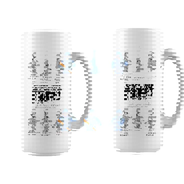Tarkov Hand Signs Escape From Tarkov Coffee Mug | Mazezy