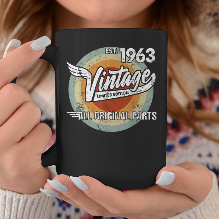 1963 Born Made In 1963 Vintage Biker Birthday Gifts For Men Coffee Mug ...