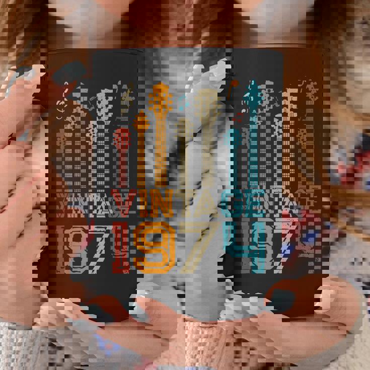 49Th Birthday Gifts Vintage 1974 Guitarist Guitar Lovers Coffee Mug ...