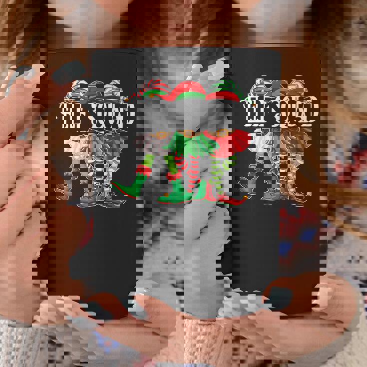 Elf Squad Matching Family Pajamas Christmas Elves Group Gift Coffee Mug ...