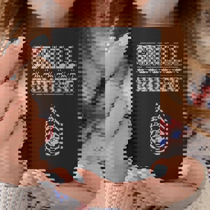 Grill Sergeant Bbq Funny Military Dad Gift Coffee Mug | Mazezy