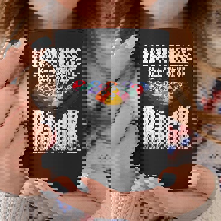 Happiness Is A Perfect Rack | Funny Player Pool Billiard Coffee Mug ...