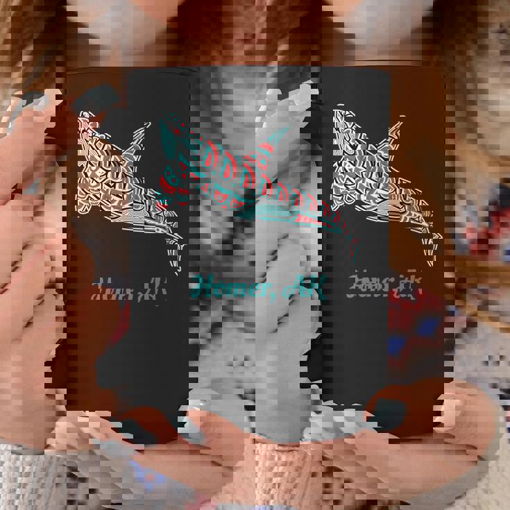 Homer Alaska Upward Orca Killer Whale Native American Coffee Mug ...