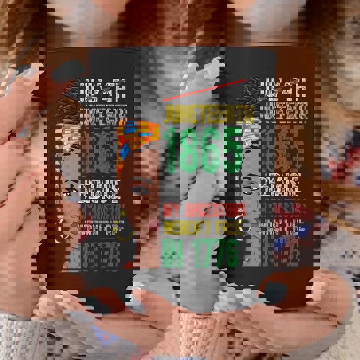 July 4Th Black History Month Junenth 1865 African Women Coffee Mug ...