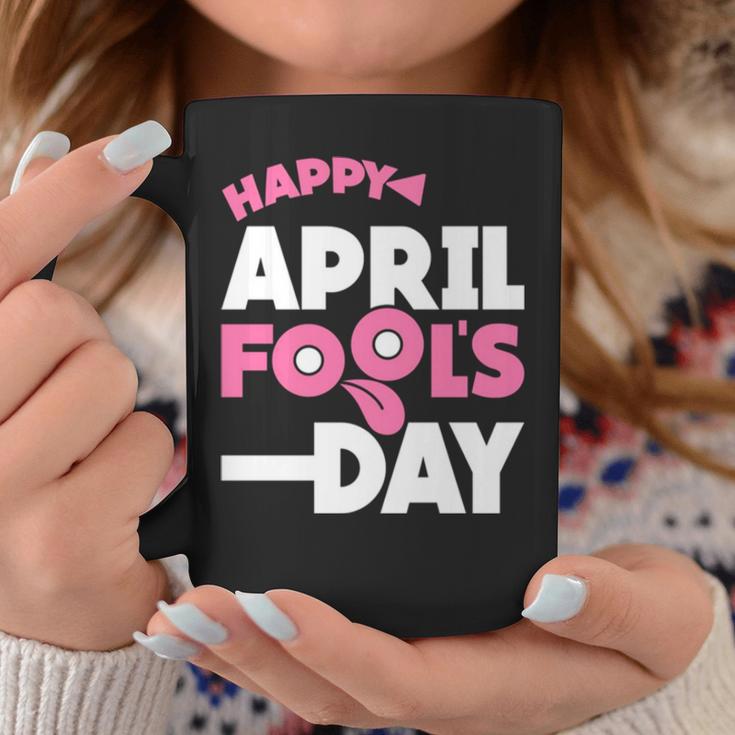 Meme Happy April Fools Day Coffee Mug | Mazezy