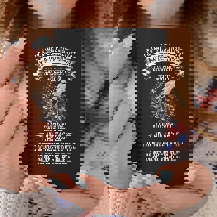 Navy Seabee It Can Not Be Inherited Or Purchased Gift For Mens Coffee ...