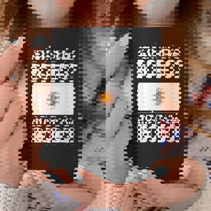 Qué Mirás Bobo Viral Meme Gifts Coffee Mug - Thegiftio