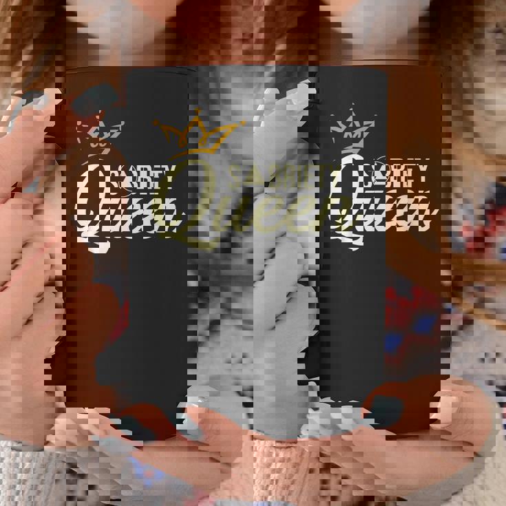 Sobriety Queen - Sober Anniversary Recovery Abstinence Na Aa Coffee Mug ...