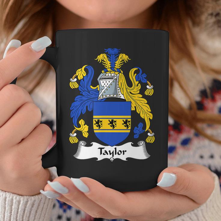 Taylor Coat Of Arms Family Crest Coffee Mug - Seseable