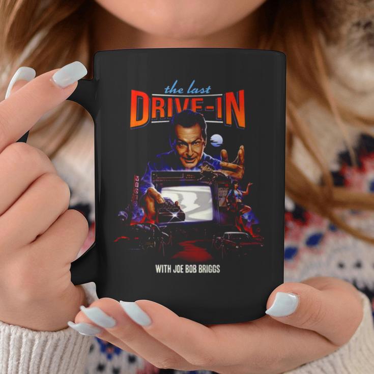 The Last Drive In With Joe Bob Briggs Coffee Mug | Mazezy